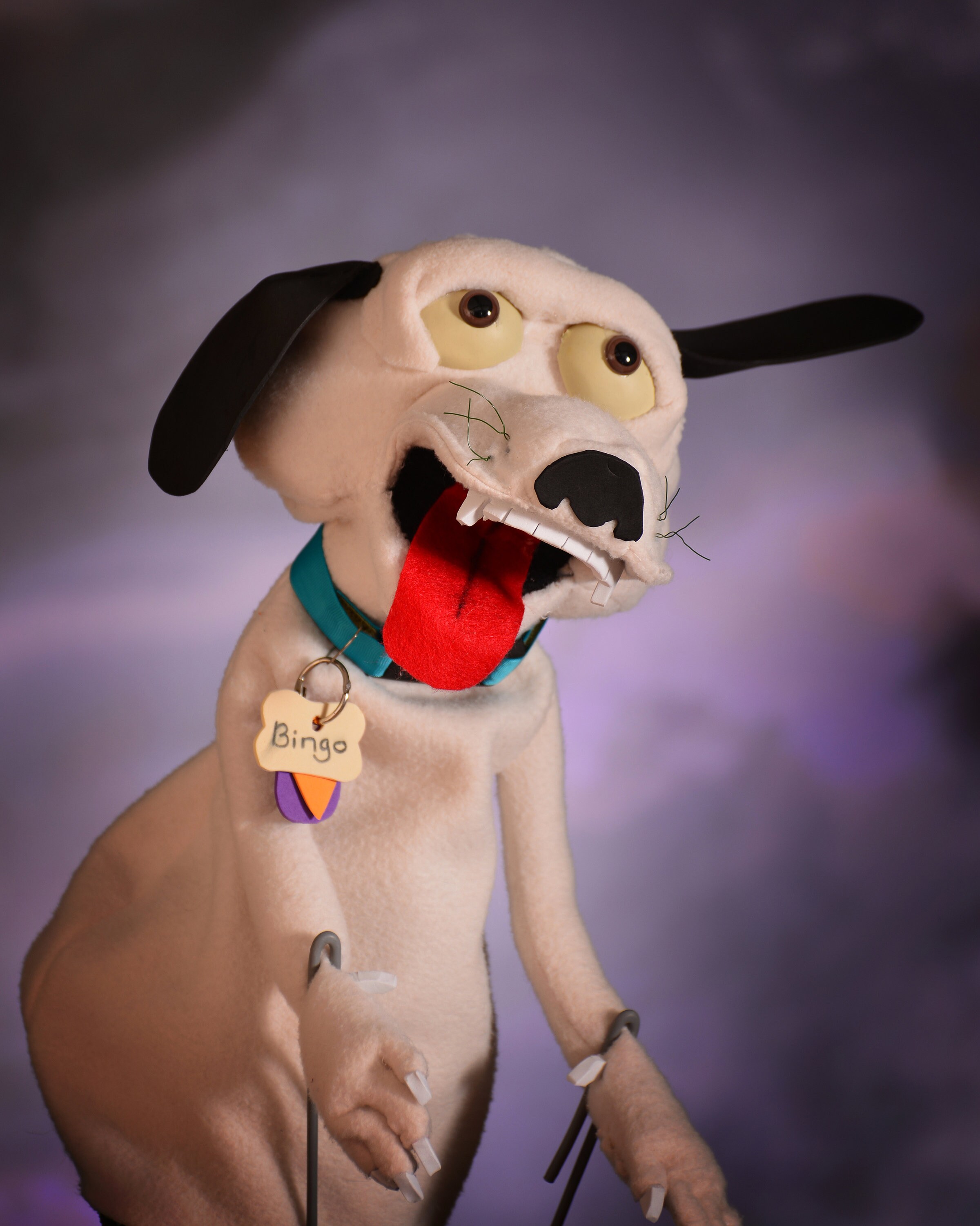 Bingo Brown Hand and Rod Puppet - Etsy