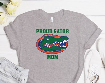 Team Spirit Shirt Proud to Be a Gator Mom Teacher School Gift - Etsy