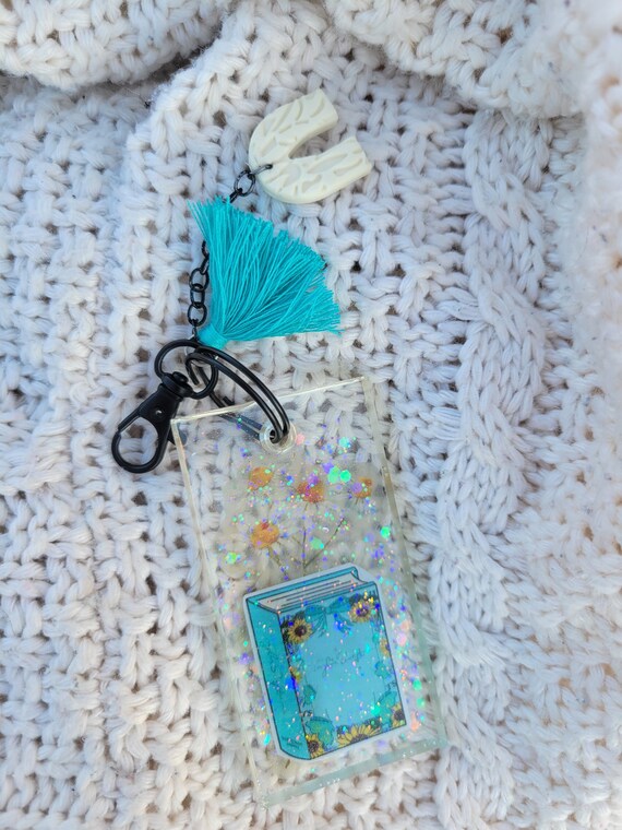 Resin Album Book Keychain - Etsy