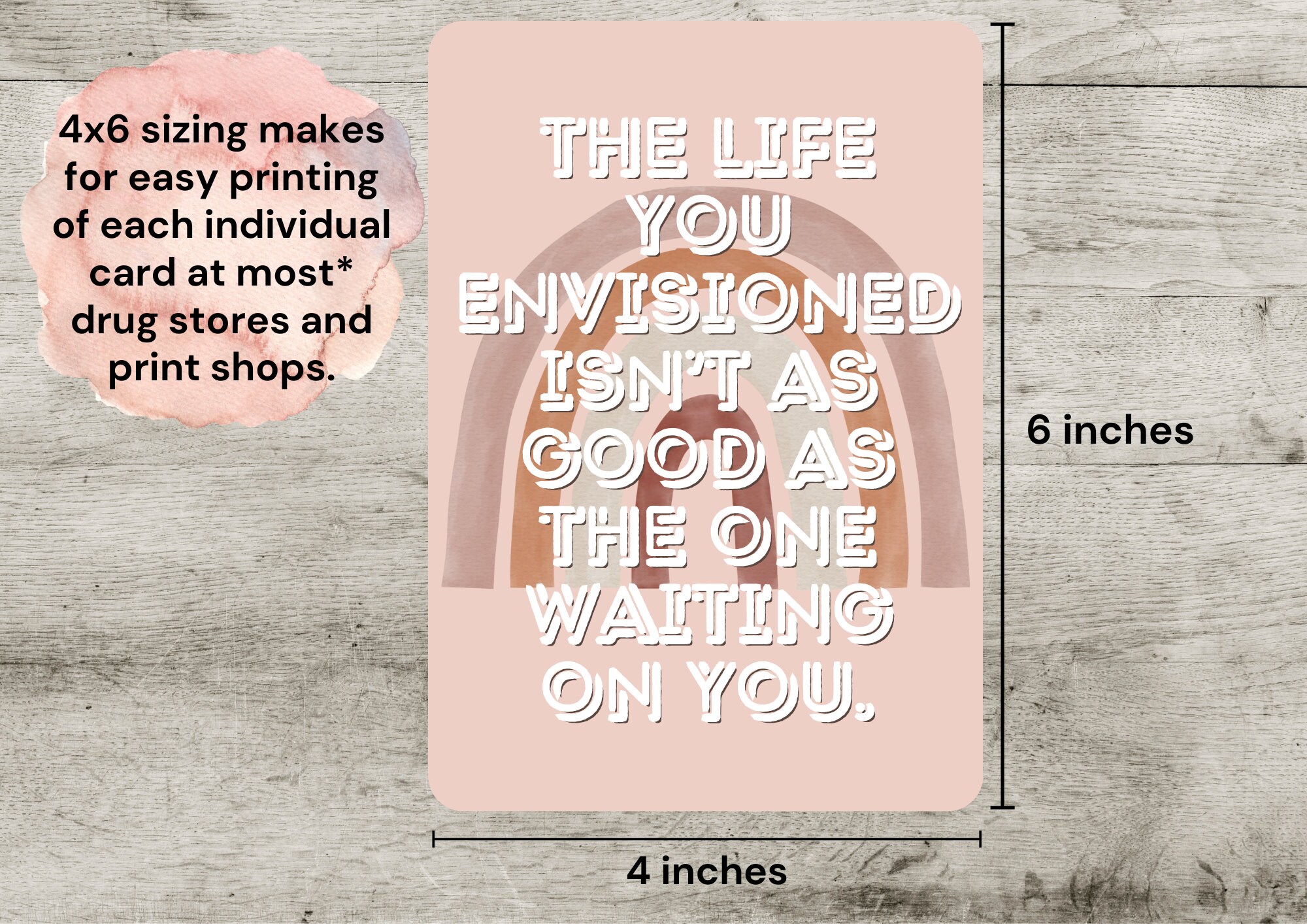 Printable Affirmation Cards for Women, Let It Go Affirmation Cards ...