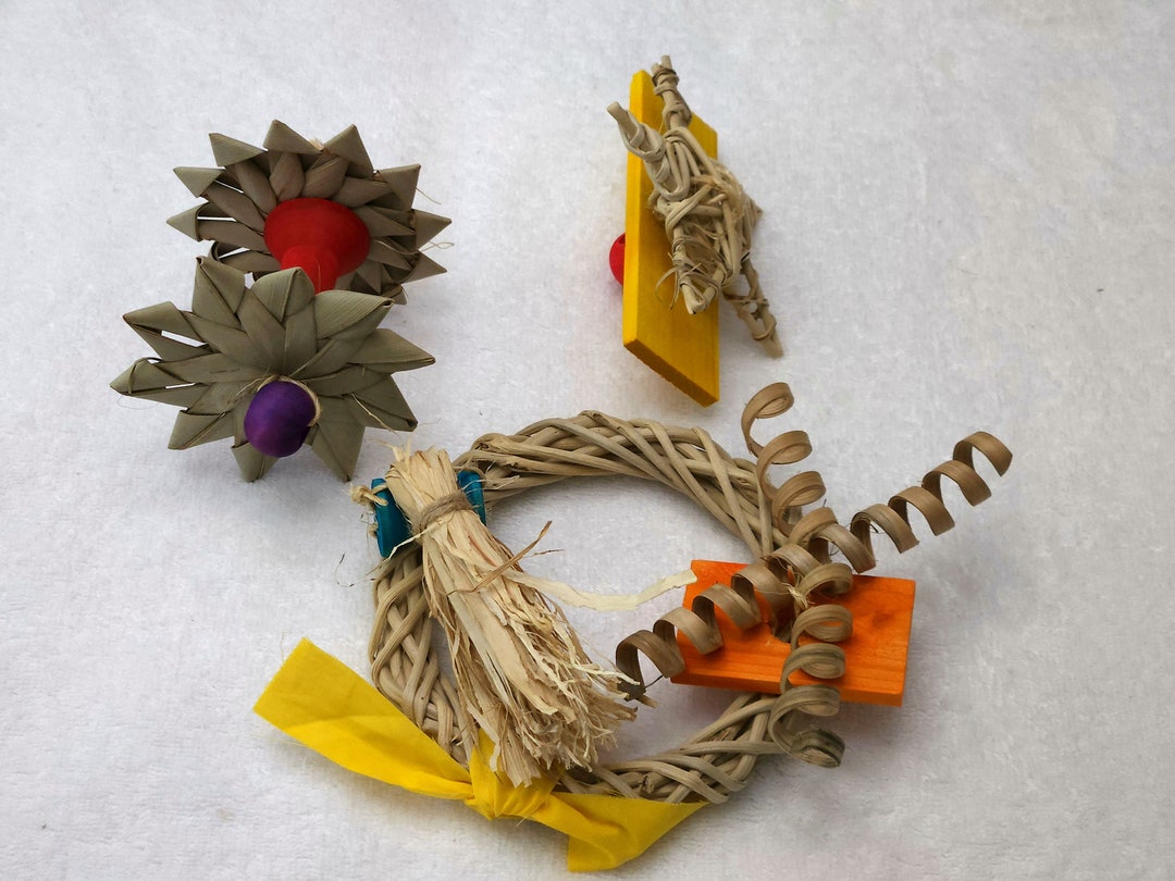 Rat Toys 3 Rat Chew Toy Bundle Use for Rabbit Toys, Guinea Pig Toy, or ...