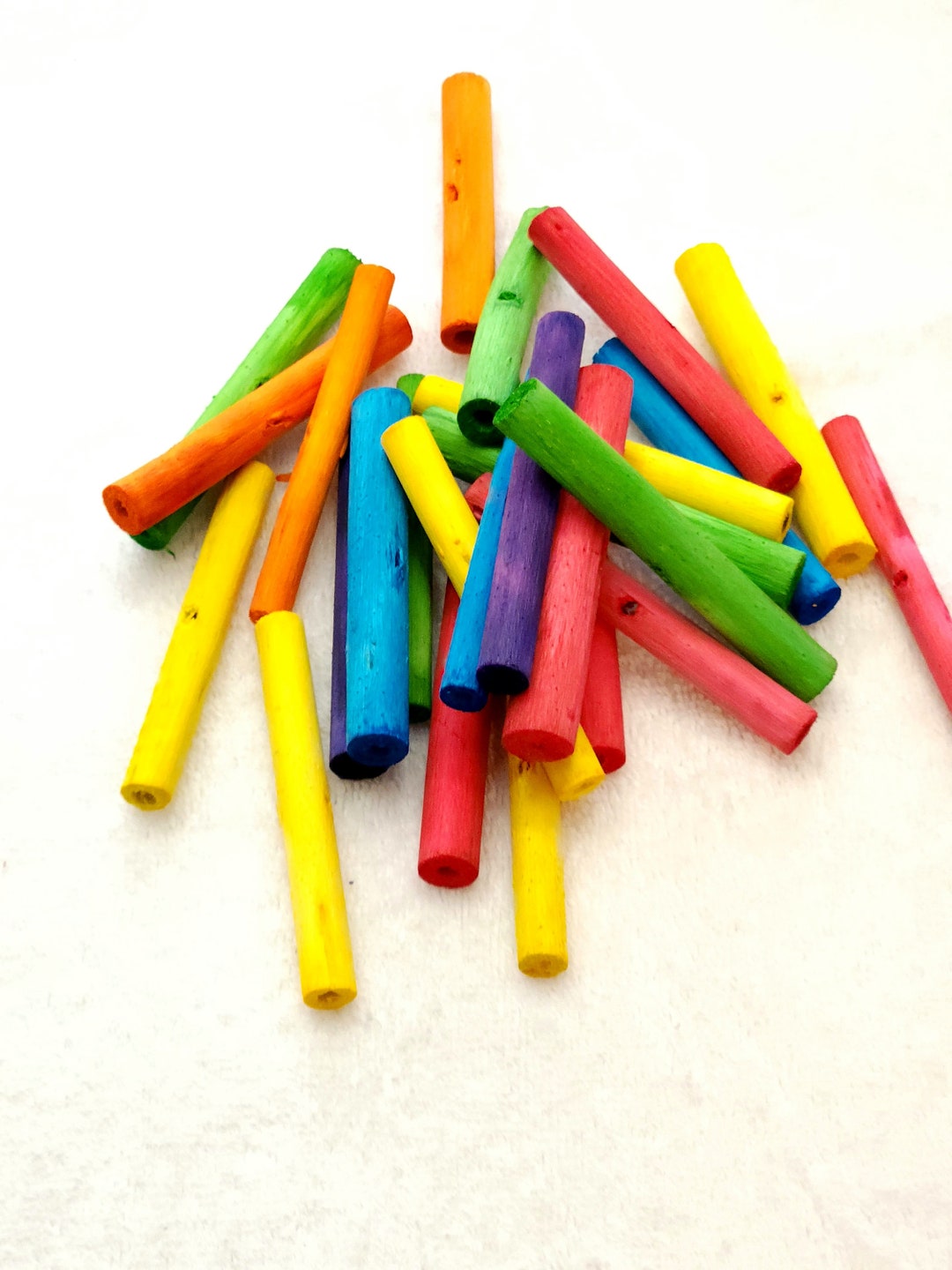 Jute Wood Stick Chews Multi-colored Natural Wood Chew Toy - Etsy