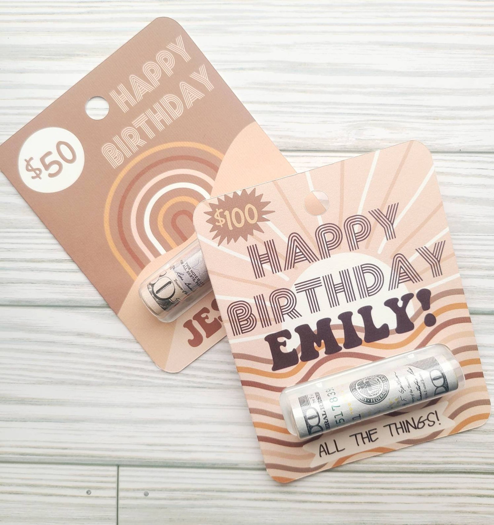 Lip Balm Holder Cash Gift Money Holder Lip Balm Blister - Etsy UK