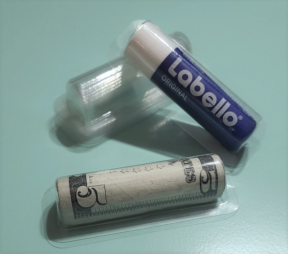 Lip Balm Holder, Cash Gift Money Holder, Lip Balm Blister Pouch, Shaker ...