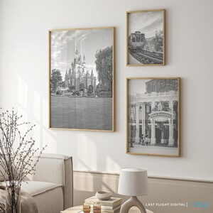 Tokyo Poster, Set of 3, Tokyo Disneyland, Disneysea, Mickey Mouse ...