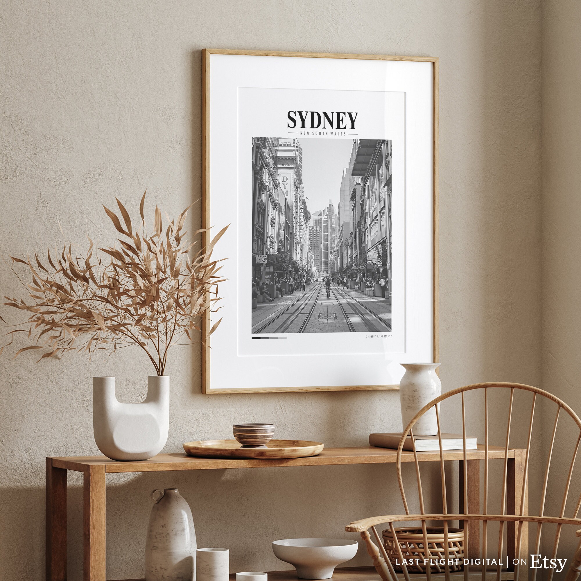 Sydney Print, Australia Poster, Downtown, Cityscape, Sydney Poster ...