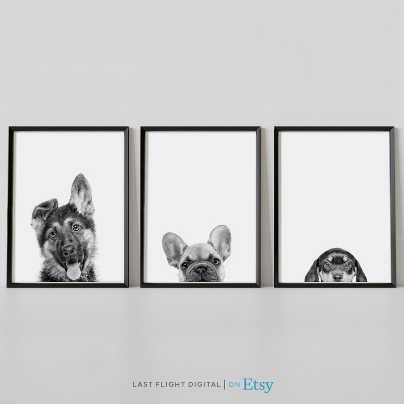 Dog Print - Etsy