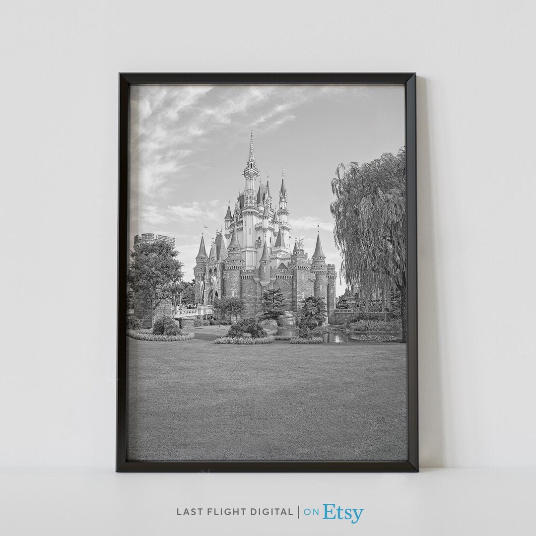 Tokyo Disneyland, Japan Poster, Cinderella Castle, Tokyo Poster, Tokyo ...