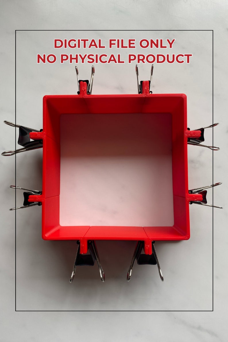 Digital Download - Mold Forms for Silicone Molds Making, Housing Frame ...