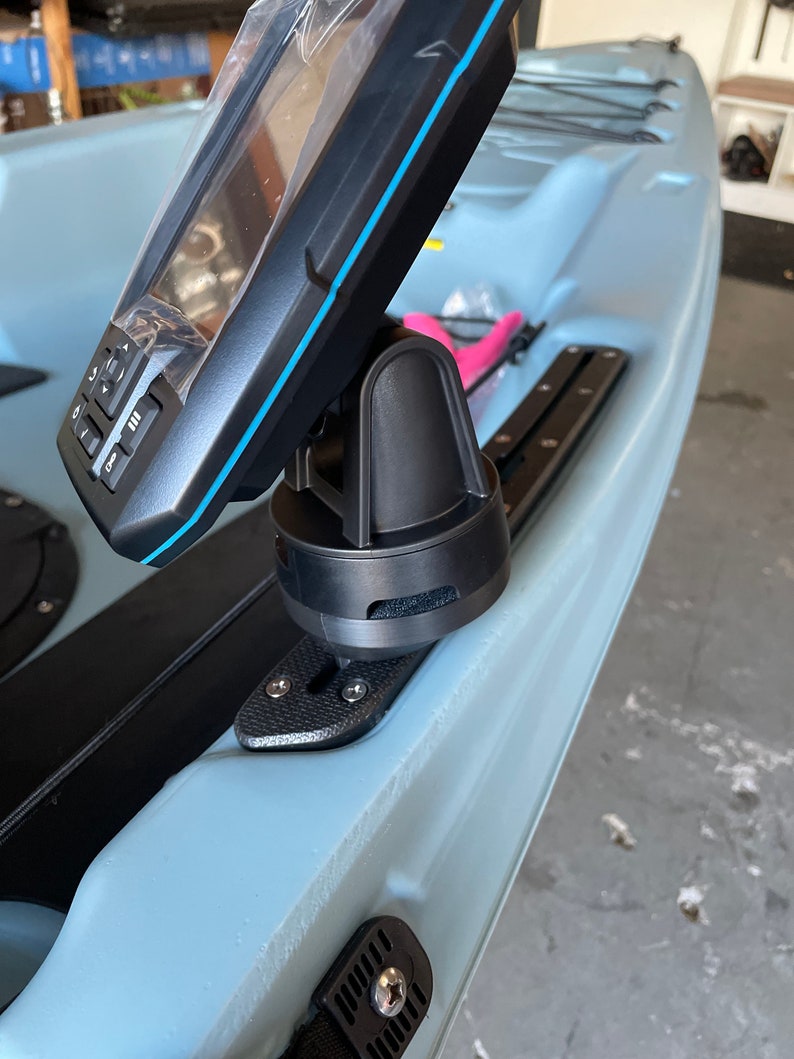 Garmin Fishfinder Rail Mount for Kayaks and Boats ECHOMAP Series Plus ...