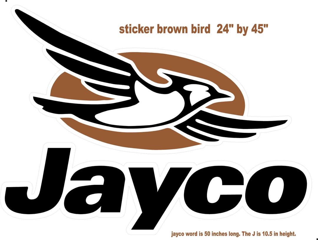 Jayco Decal Large Front (2 Pc Set) RV Trailer Camper - Etsy
