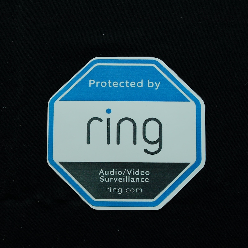 Ring Security Sign - Etsy