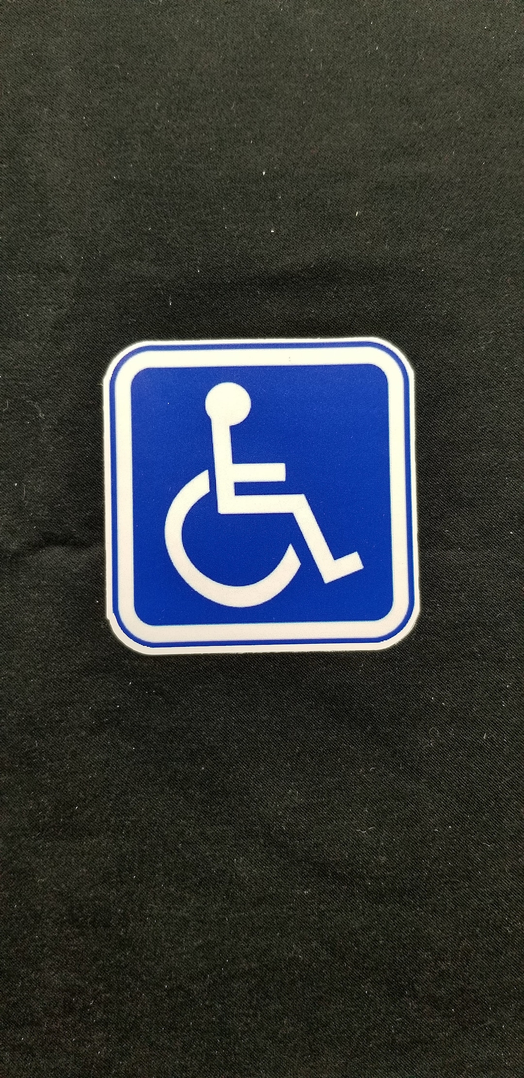 Handicap Sticker Parking Sign Disabled Wheelchair Decal Logo 3 Inch X 3 ...