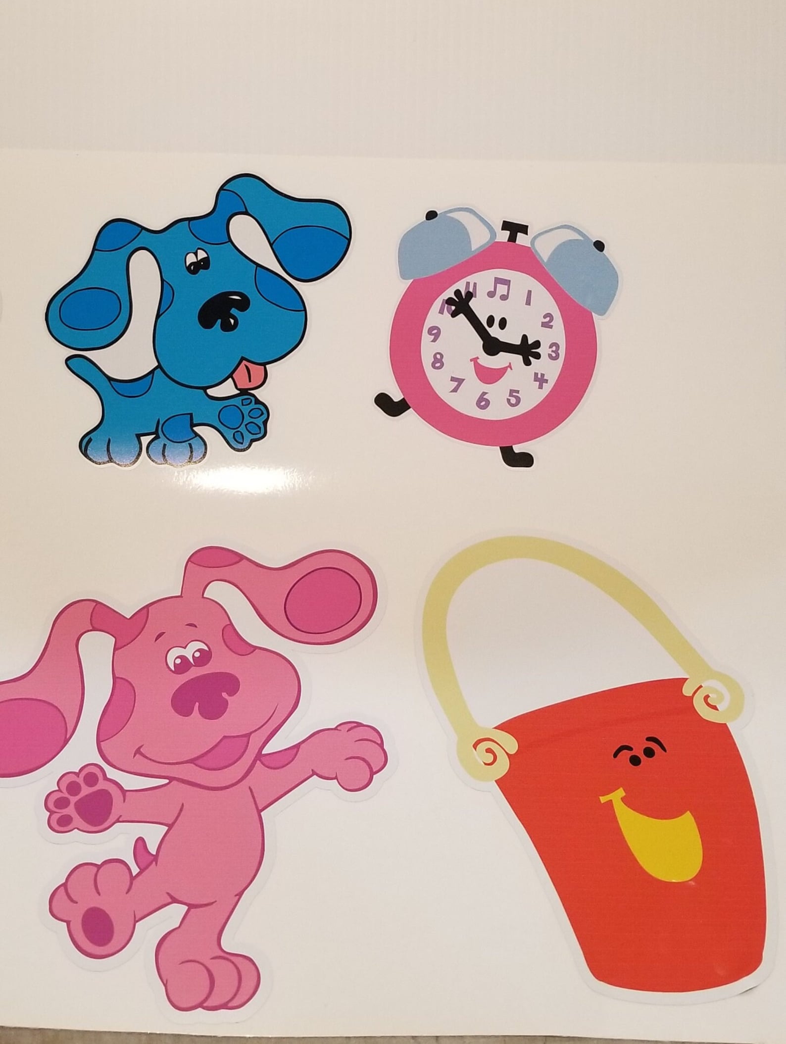 Blue's Clues Sticker Cutout Wall Vehicle Party Signs - Etsy