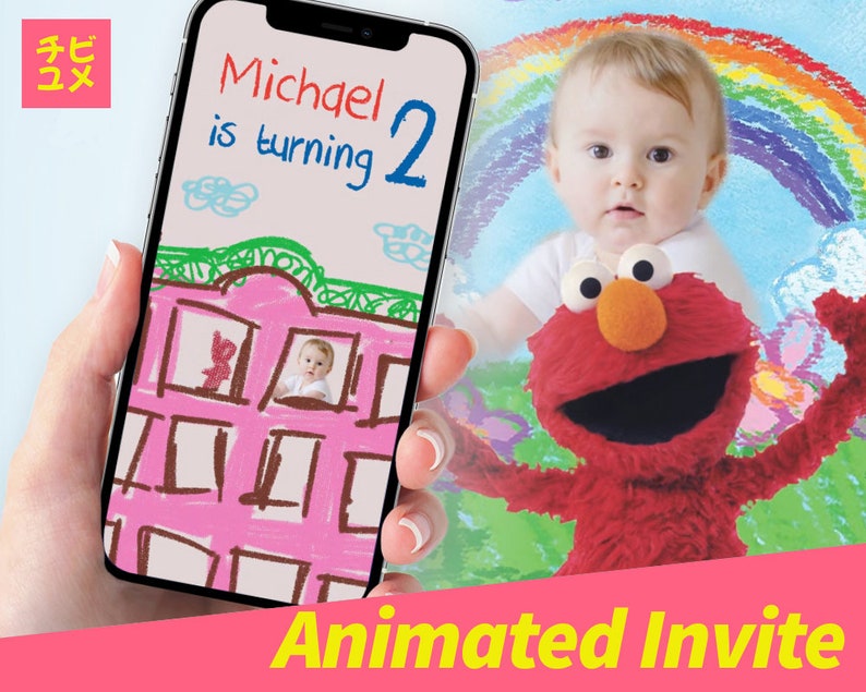 Animated Birthday Invitation, Birthday Party Invite, Invitation Video ...