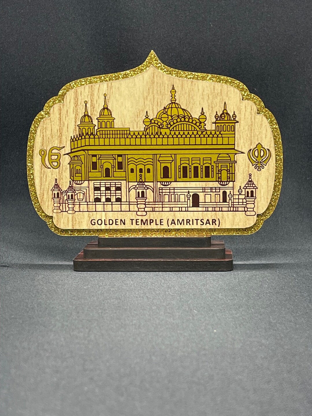 The Golden Temple | Car Dashboard Decor | Car Decor | Punjabi Art ...