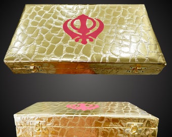 Gutka Sahib Box, Khanda, Gurbani, Gutka Saab Cover, Sikhism, Sikh Items ...