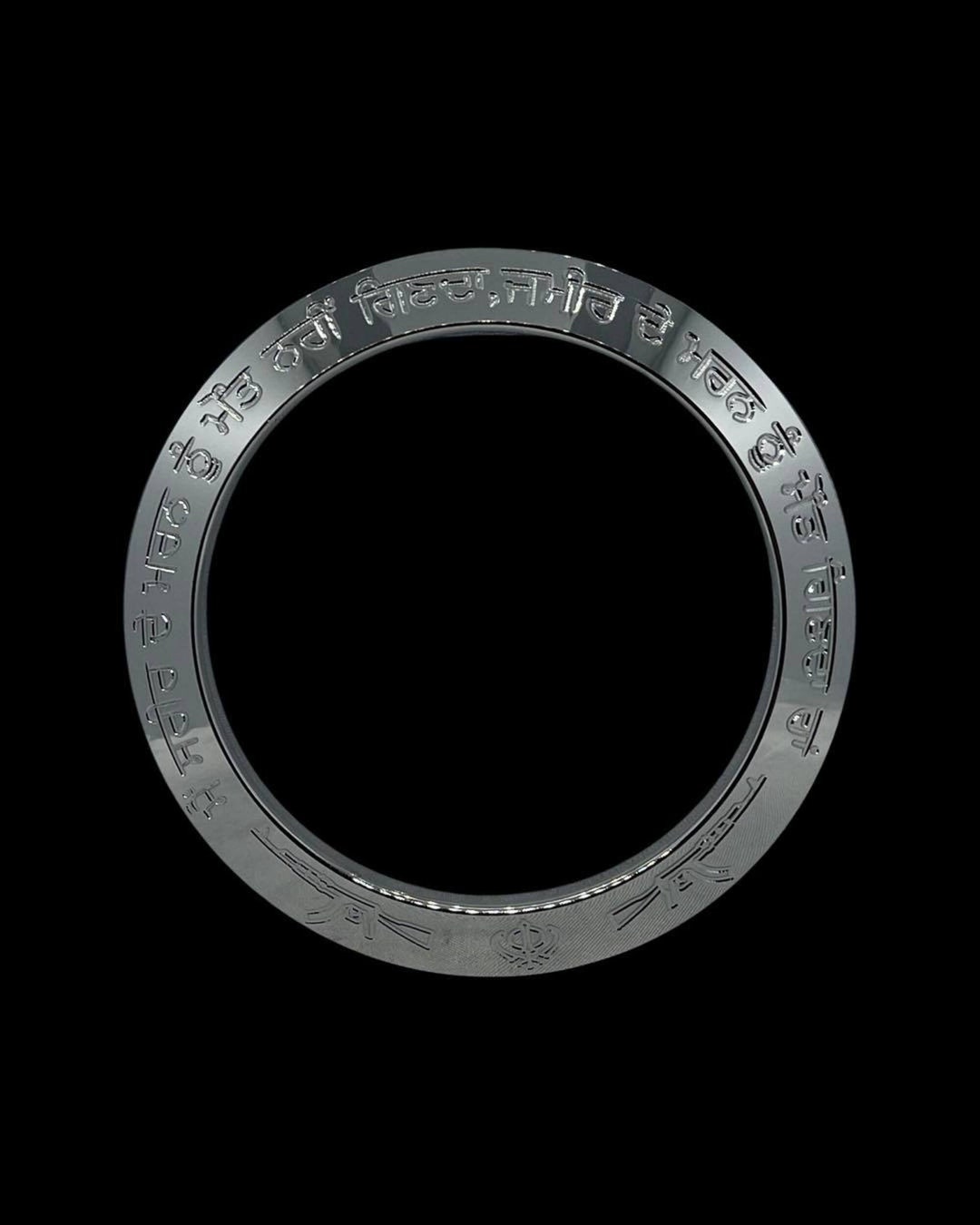 Kada, Engraved Kara, Sikh Kakar, Kakkar, Steel Kadas, Sikh Gifts, Sikh ...