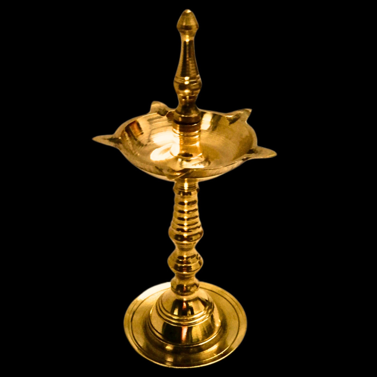 Jot, Brass Jyoti, Diya Stand, Oil Lamp, Jot for Pooja, Religious Items ...