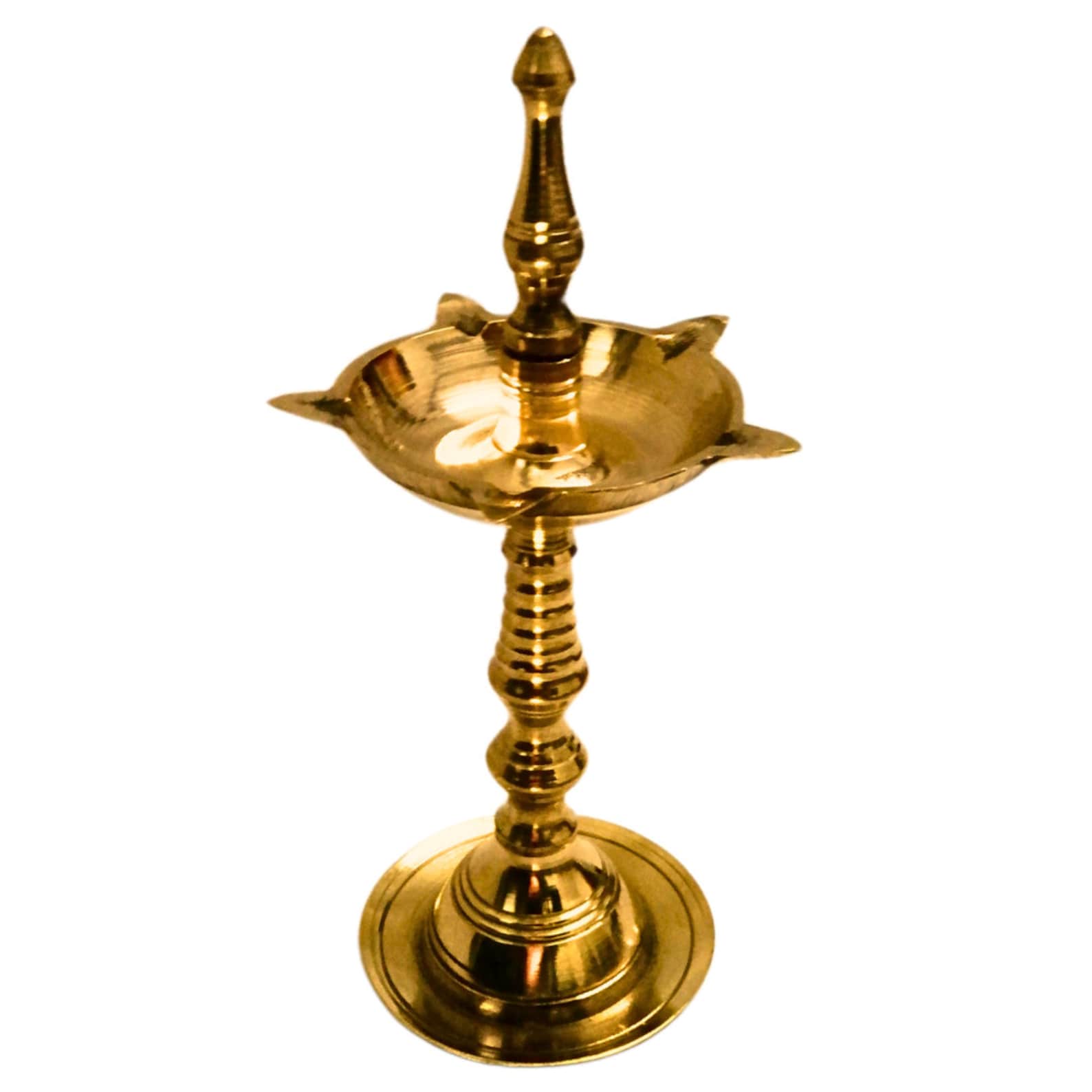 Jot, Brass Jyoti, Diya Stand, Oil Lamp, Jot for Pooja, Religious Items ...