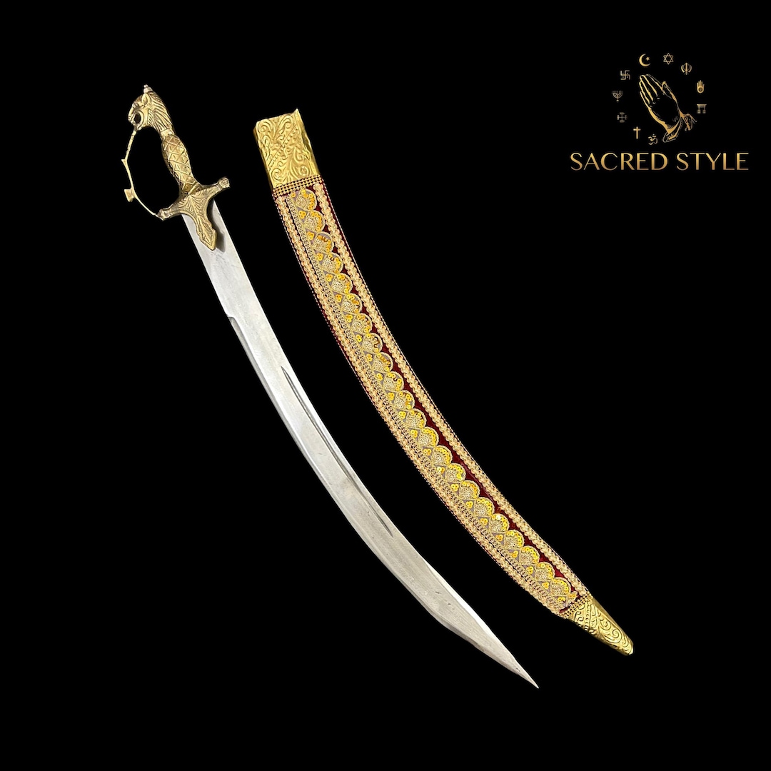 Big Kirpan, Wedding Kirpan, Decorated Kirpan, Big Sword, Groom ...
