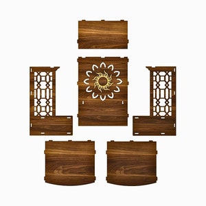 Wooden Sikh Temple, Jot Stand, Home Decor, Sikh Gift Items, - Etsy