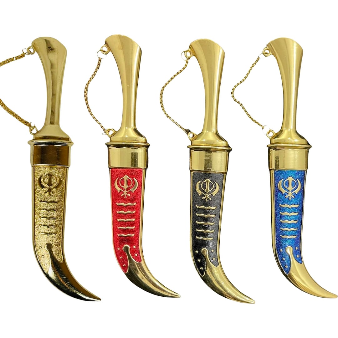 Kirpan, Steel Kirpan, Siri Saab, Sikh Kakar, Kakkar, Kukri, Sikh Gift ...