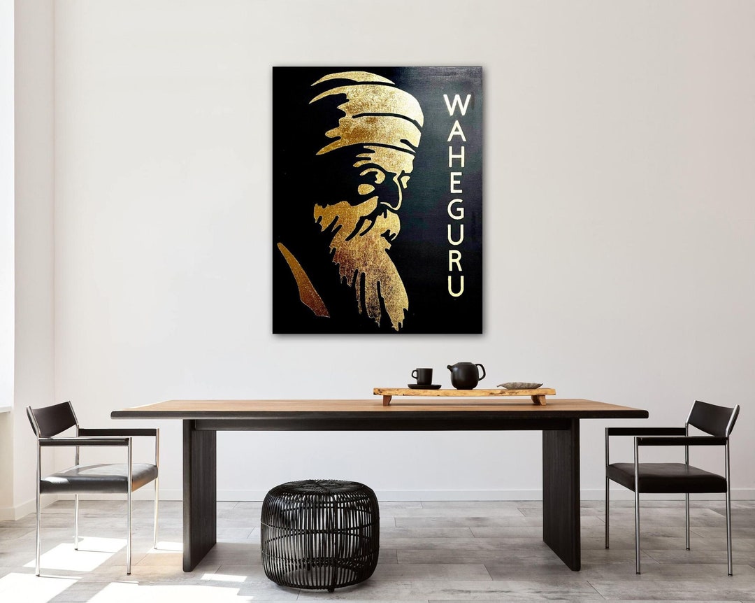 Hand Made Guru Nanak Dev Ji Saroop Wall Hanging Home Decor - Etsy