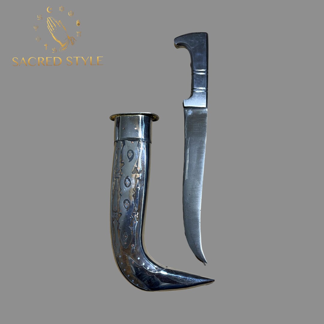 Taksali Kirpan, Sarbloh Kirpan, 12.5 Inches Siri Saab, Sikh Kakar ...