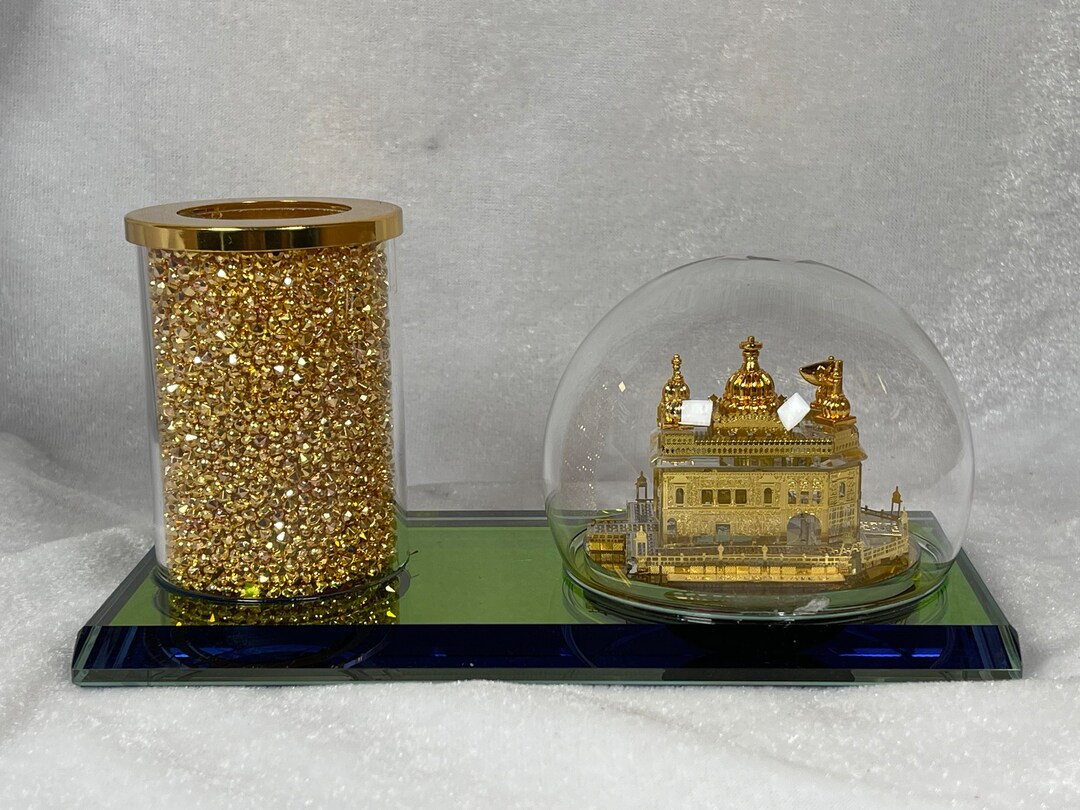 The Golden Temple 24k Gold Plated Model, Siri Darbar Sahib, Siri ...