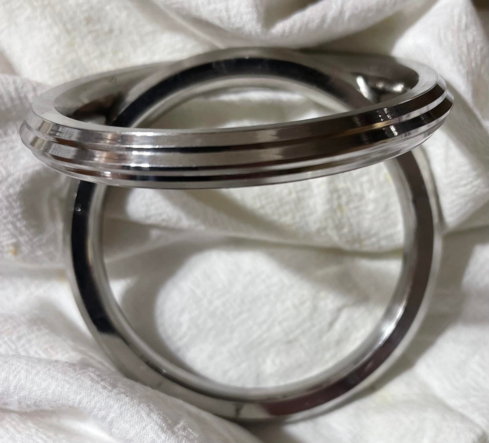 Kada, Steel Kara, Sikh Kakar, Kakkar, Lined Karah, Unisex Bracelet, Sikh Items - Etsy