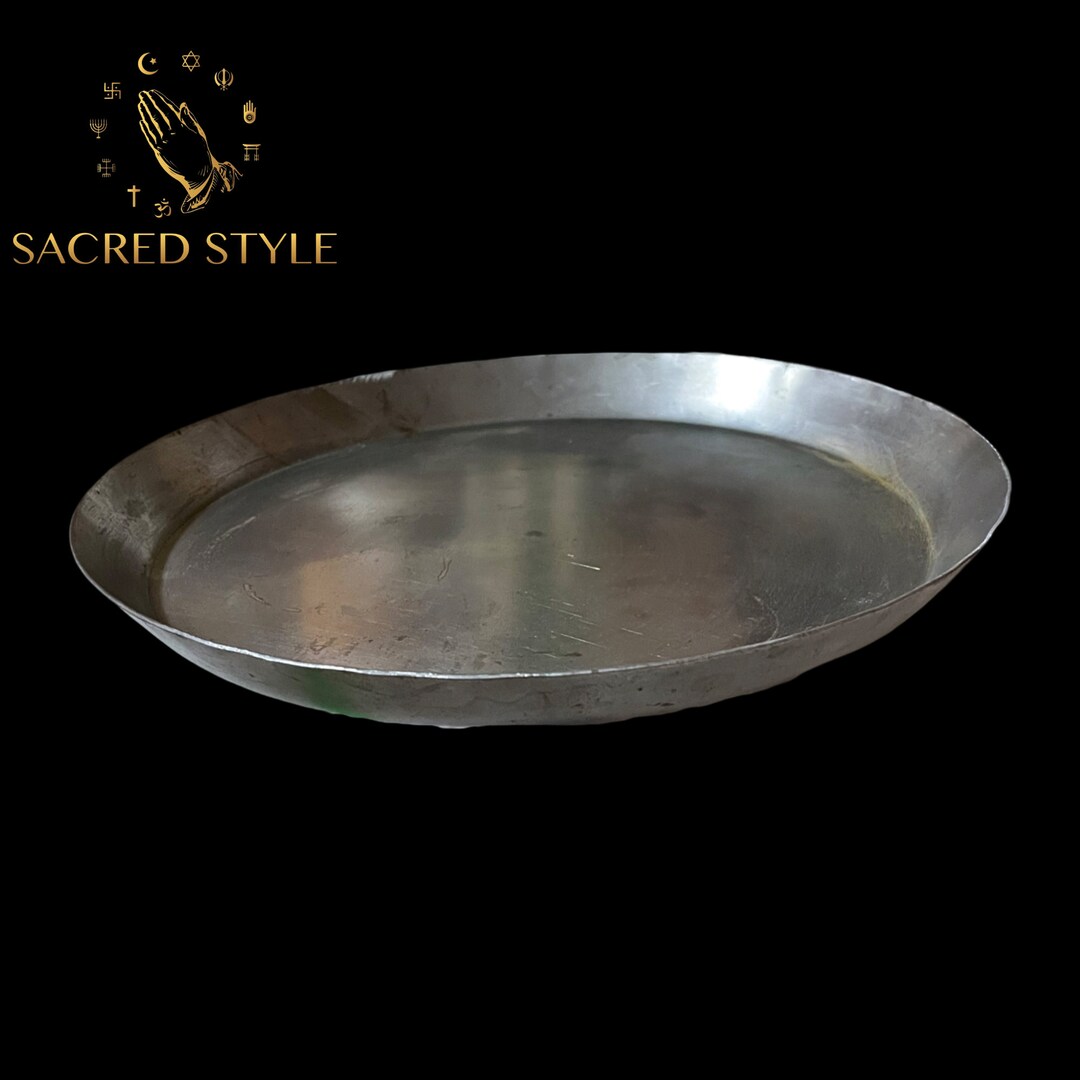 Sarbloh Plate, Dinner Ware Set, Hand Made Iron Thali, Sikh Items, - Etsy