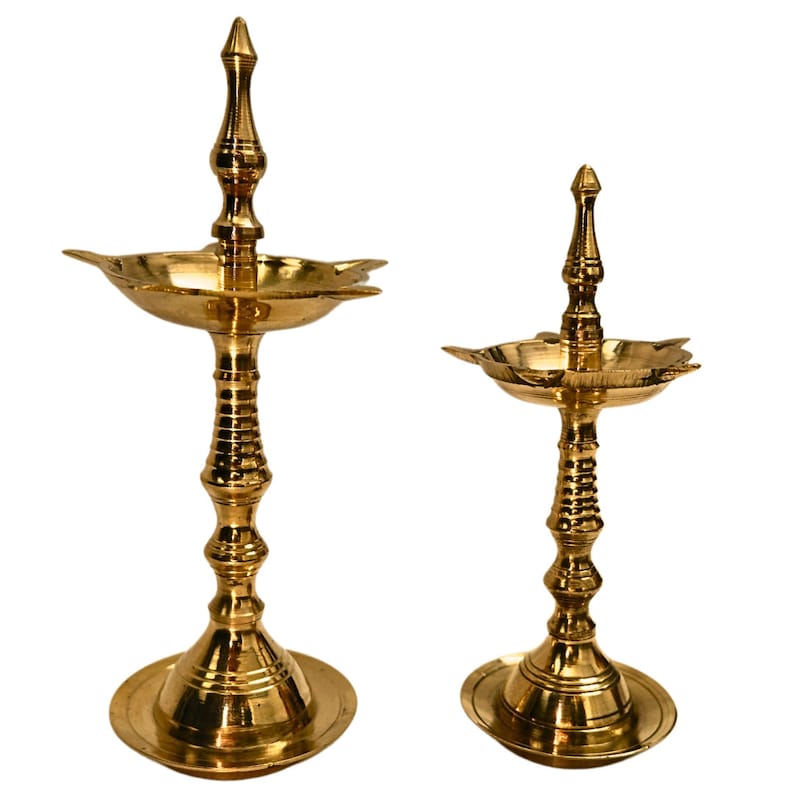 Jot, Brass Jyoti, Diya Stand, Oil Lamp, Jot for Pooja, Religious Items ...