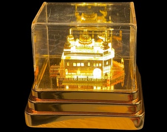 The Golden Temple 24k Gold Plated Model, Siri Darbar Sahib, Siri ...