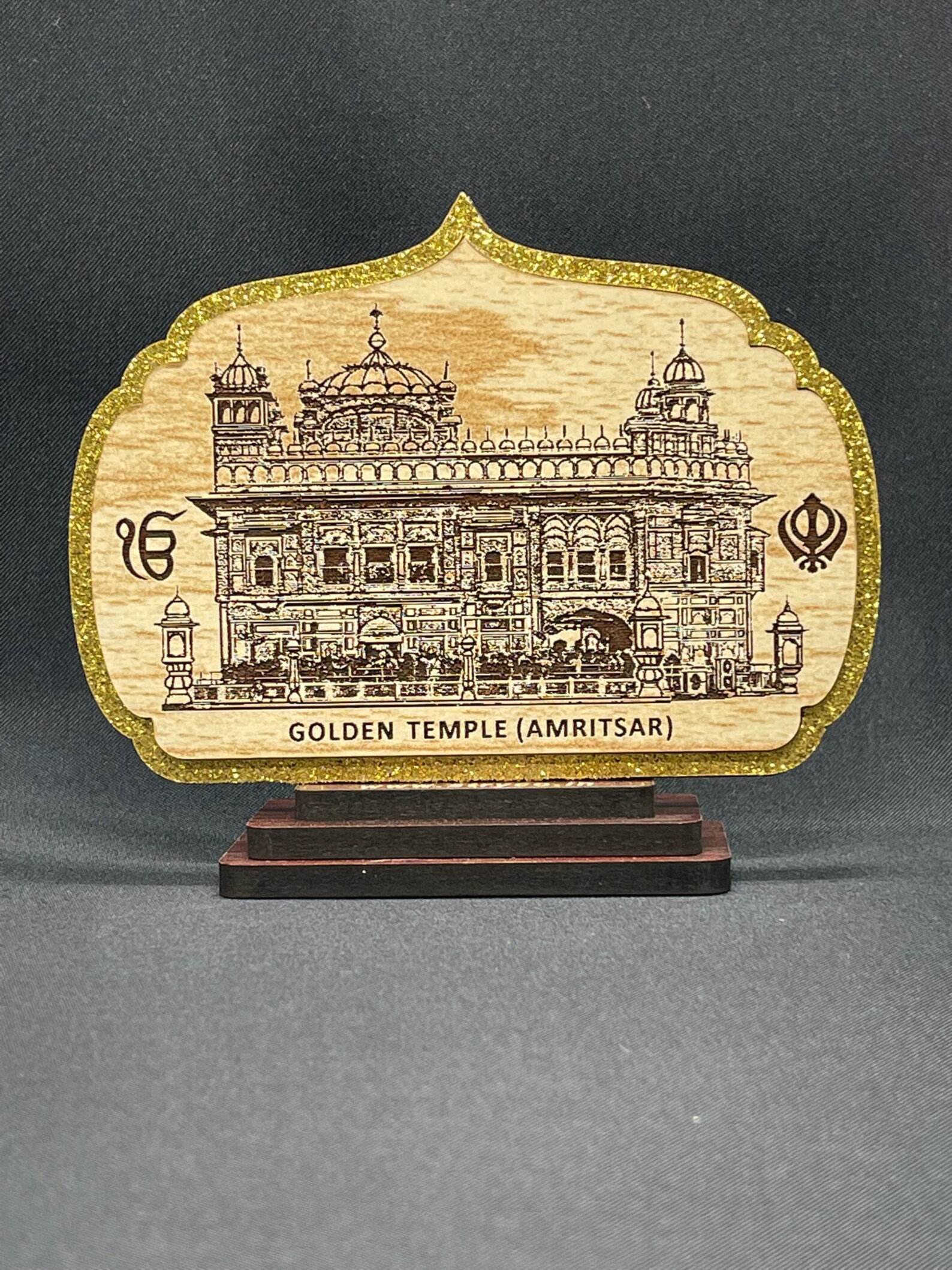 The Golden Temple Car Dashboard Decor Car Decor Punjabi Art Truck ...