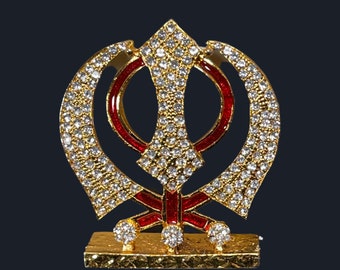 Khandra Sikh Symbol Vinyl Decal Chakkar Sikhism Die Cut - Etsy