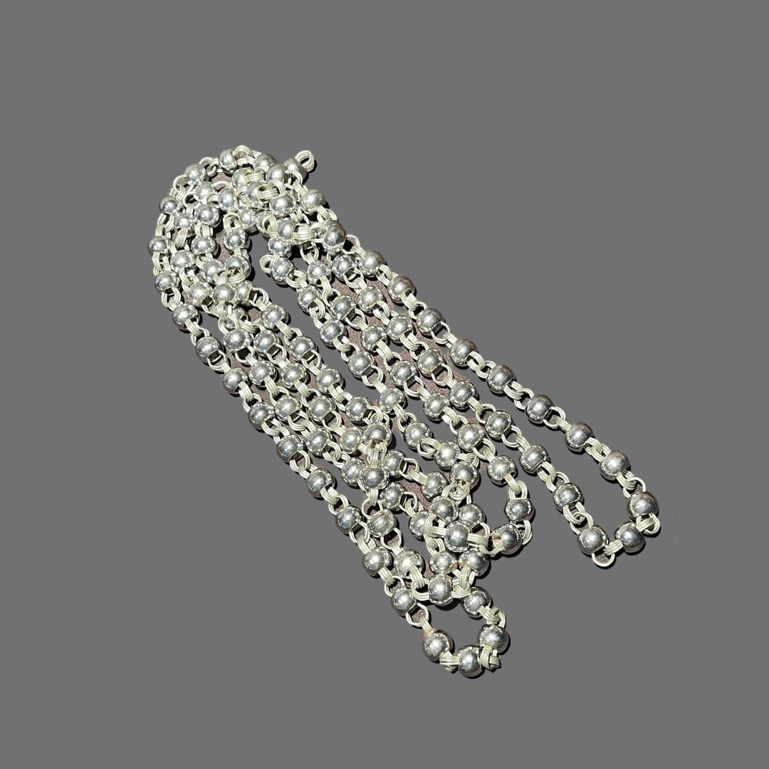Simran Mala, Steel Prayer Beads, Simran Mala 108 Beads, Meditation Mala ...