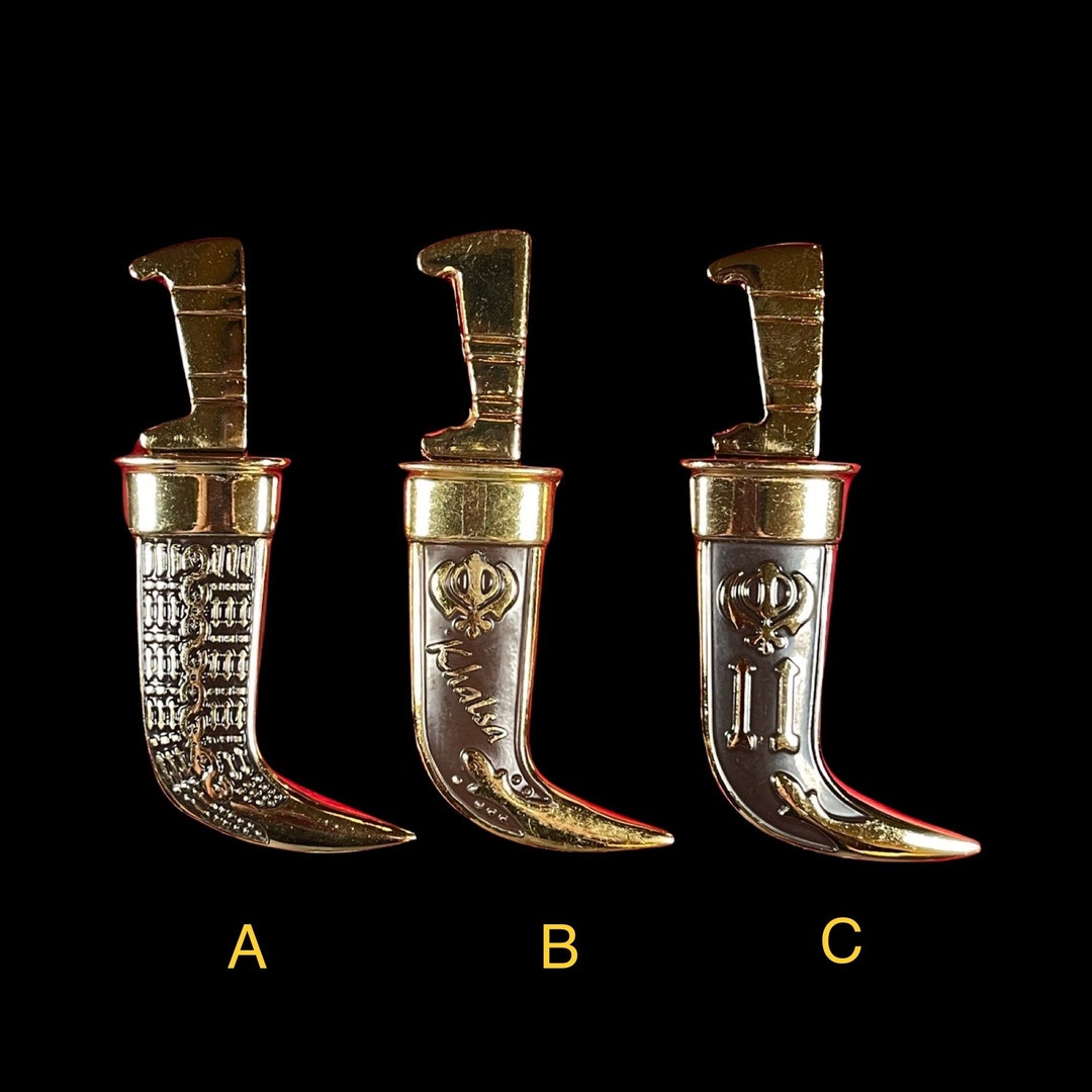 Sikh Kirpan, Sikh Kakar, Kukri, Kakkar, Travel Kirpan, Sikh Items, - Etsy