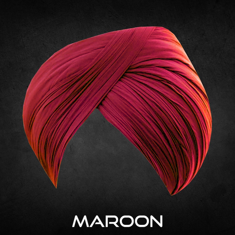 Pag, Sikh Turban, Sikh Pagg, Sikh Dastar, Full Voile Sikh Turban Fabric ...