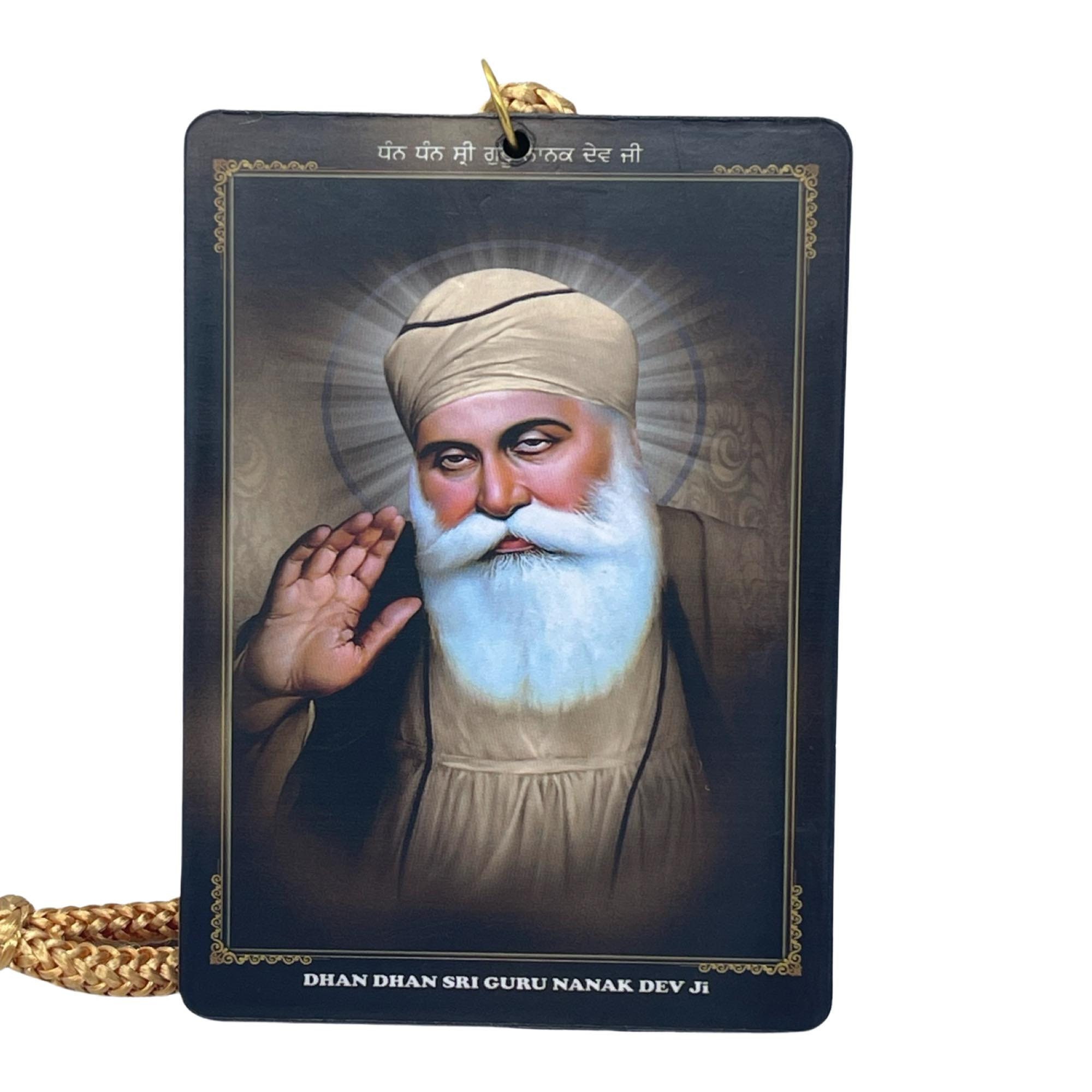 Guru Nanak Dev Ji Photo Car Hanging Sikh Car Decor Sikh Gift - Etsy