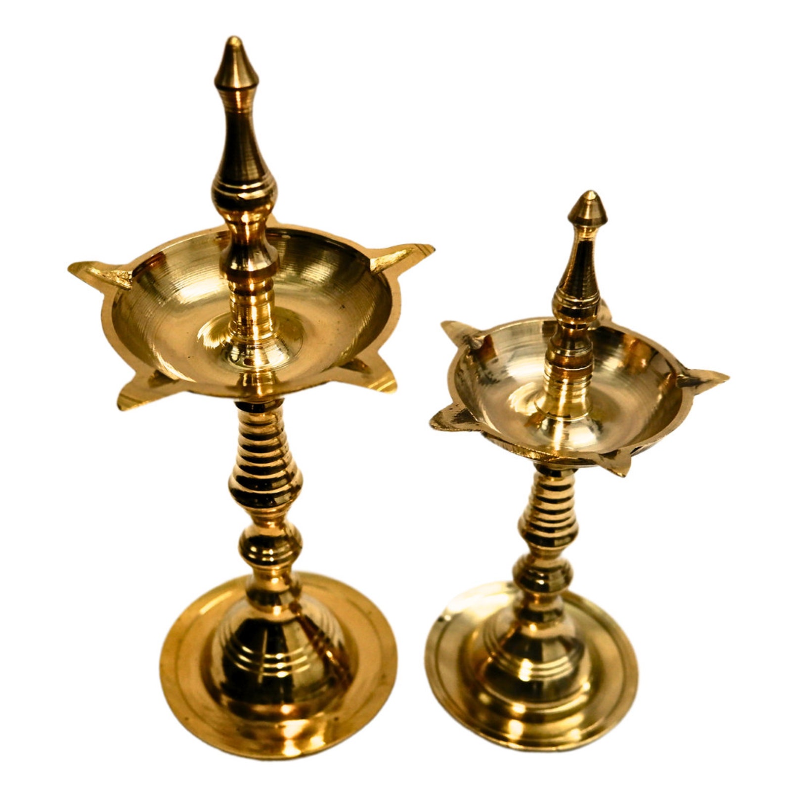 Jot, Brass Jyoti, Diya Stand, Oil Lamp, Jot for Pooja, Religious Items ...