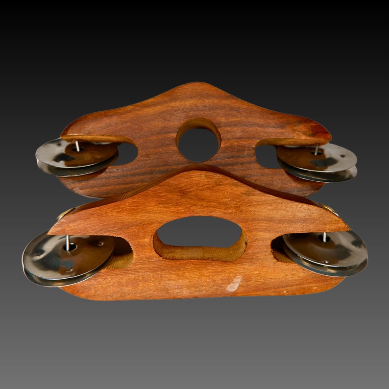 Hand Cymbal, Indian Folk Musical Instrument, Wooden Kartal, Khartal ...