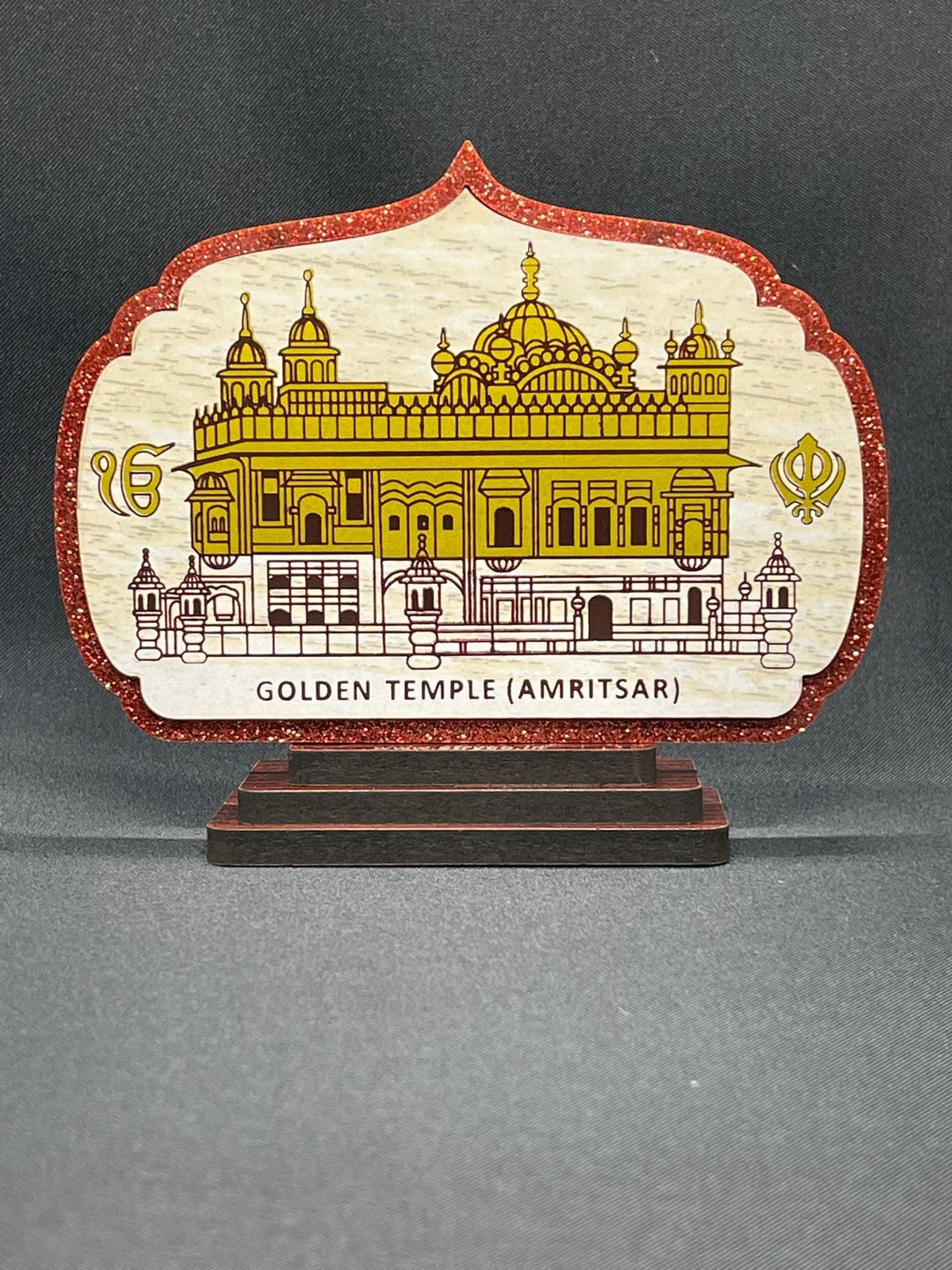 The Golden Temple Car Dashboard Decor Car Decor Punjabi - Etsy