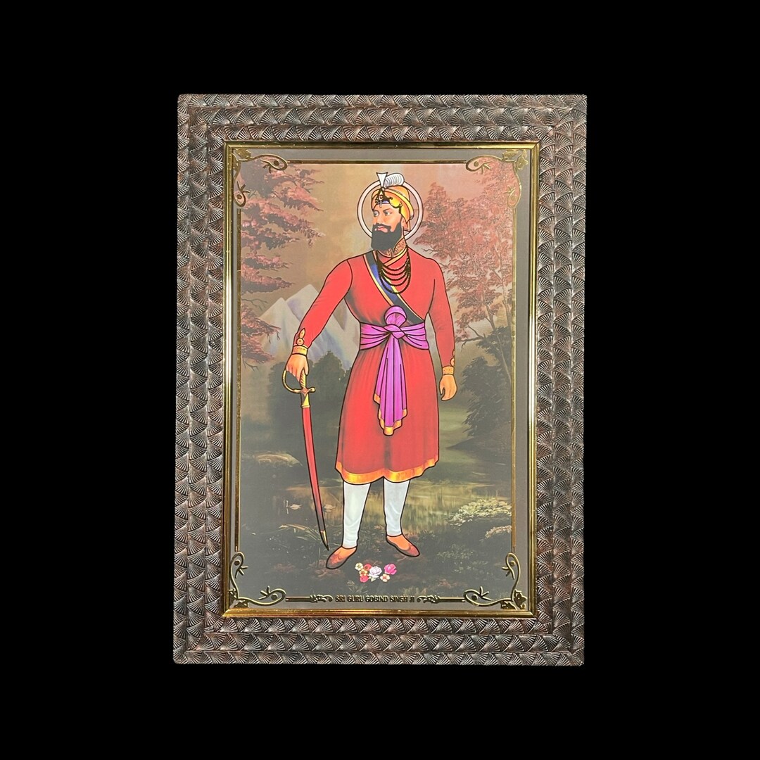 Guru Gobind Singh Sahib Ji Saroop, Sikh Fotos, Sikh Wandbehang, Sikh ...