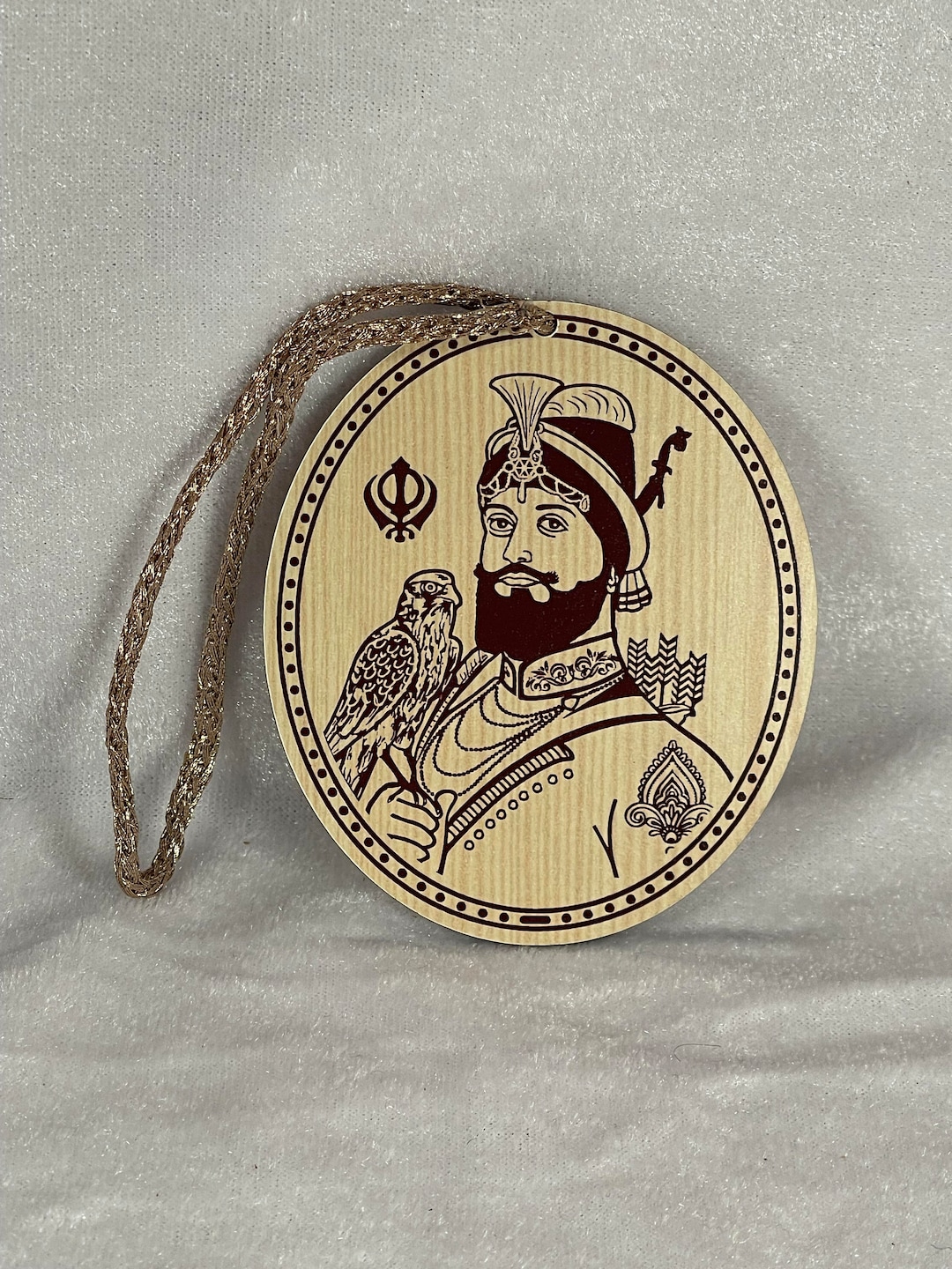 Guru Gobind Singh Ji, Sikh Guru Car Hanging, Car Accessories, Sikh Car ...
