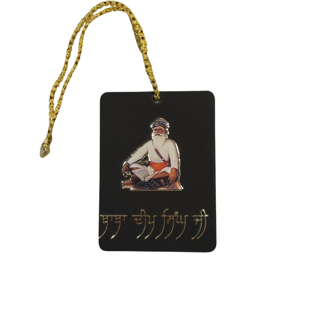 Baba Deep Singh Ji Car Hanging, Sikh Car Decor, Sikh Gift Items, - Etsy