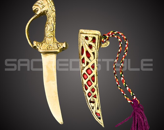 Kirpan, Sikh Kakar, Fancy Brass Kirpan, Kukri, Sikh Kakkar, Punjabi ...
