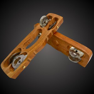 Hand Cymbal, Indian Folk Musical Instrument, Wooden Kartal, Khartal ...