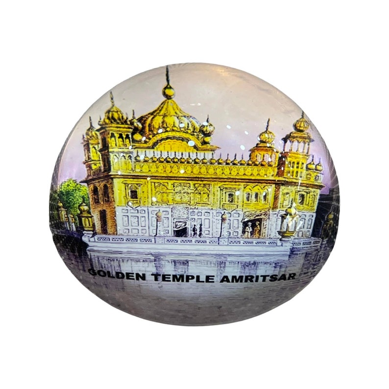 The Golden Temple Paper Weight Table Top Guru Nanak Dev Ji - Etsy