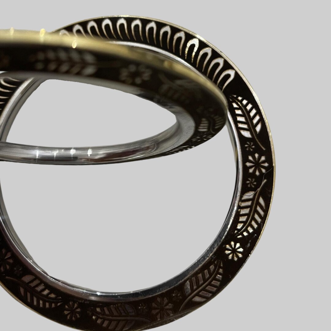 Kada, New Design Engraved Sarbhloh Kara, Sikh Kakar, Punjabi Karah ...